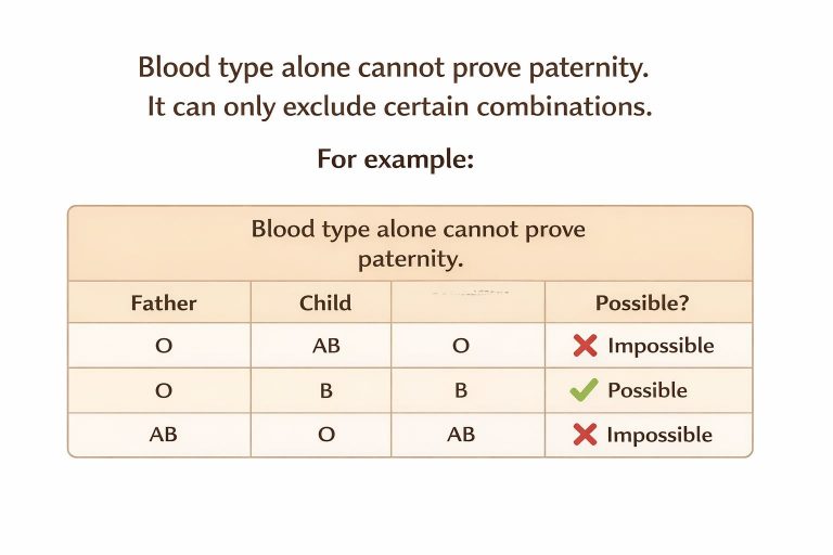 Blood Type and Compatibility 2 - Choice DNA